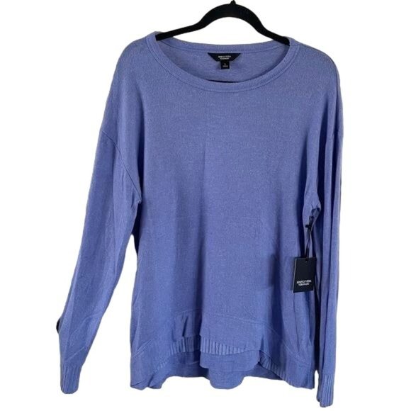 Simply Vera Vera Wang | Sweaters | Nwt Simply Vera Wang Periwinkle ...